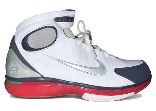 Nike Air Zoom Huarache 2k4 Sneakers - White/metallic Silver/obsidian