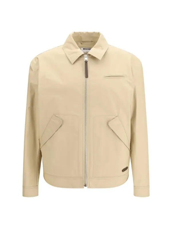 Moschino Cotton Jacket - Brown