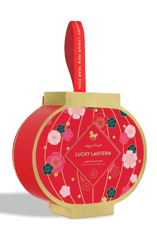 SUGARFINA Lucky Lantern 2-piece Candy Bento Box
