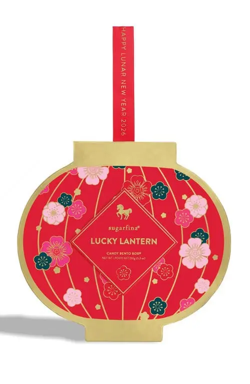 SUGARFINA Lucky Lantern 2-piece Candy Bento Box