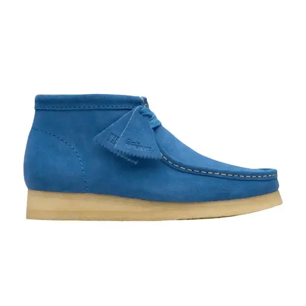 Clarks X Atmos X Manhattan Records Wallabee Suede - Blue