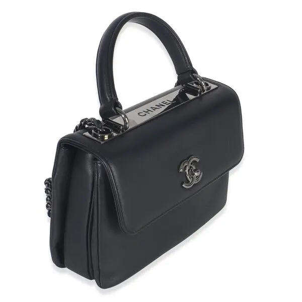 Chanel Calfskin Small Trendy Cc Flap Bag