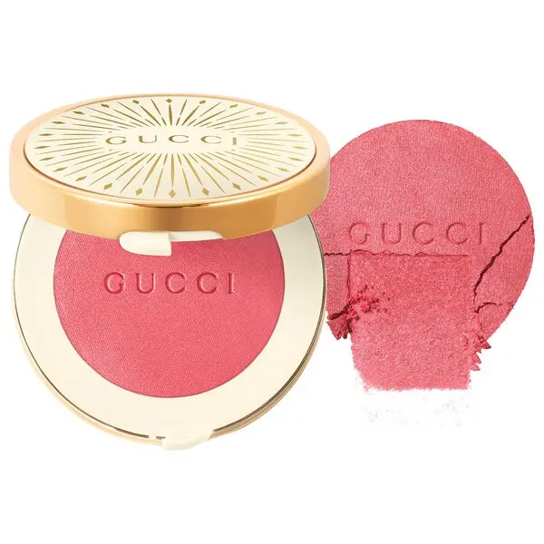Gucci Glow Dewy Powder Blush - 02 - Fresh Coral