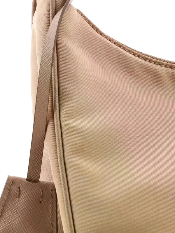 Prada Re-edition 2005 Saffiano Leather Shoulder Bag - Neutrals