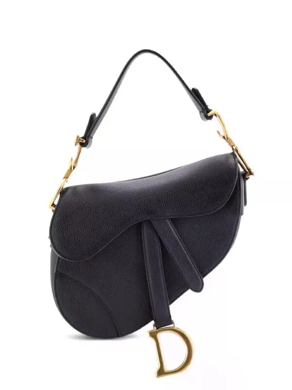Dior Saddle Handbag Leather Mini Shoulder Bag