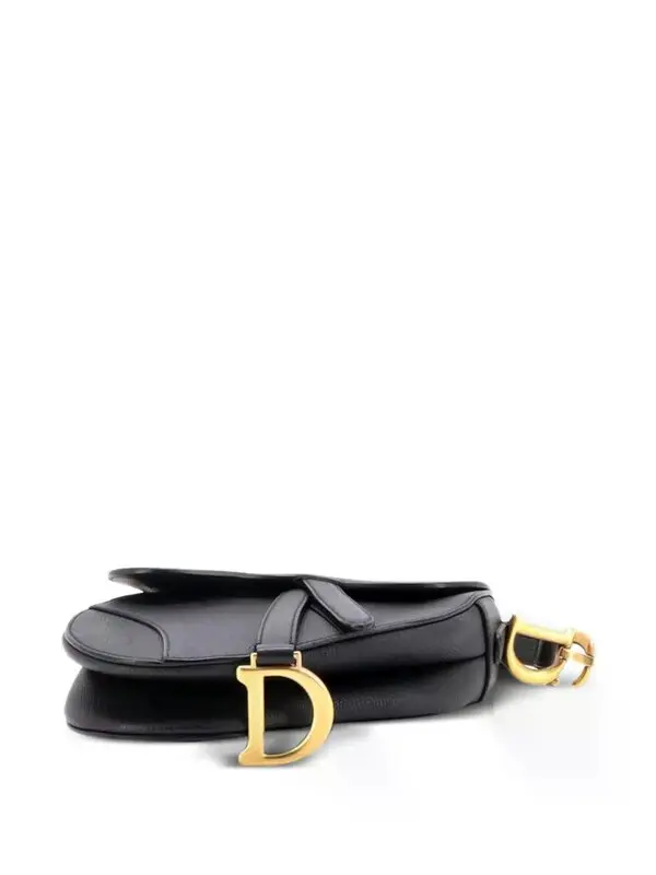 Dior Saddle Handbag Leather Mini Shoulder Bag