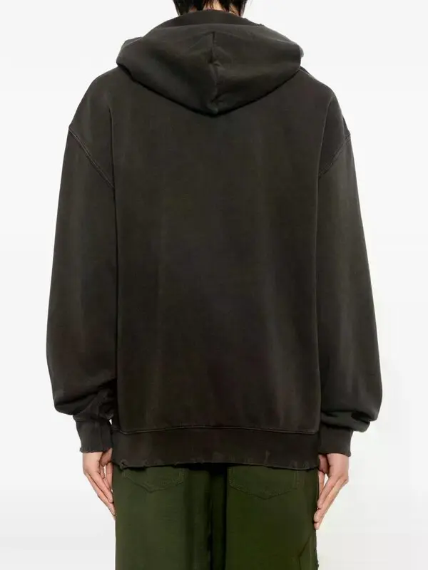 WARMAN Graphic Print Hoodie