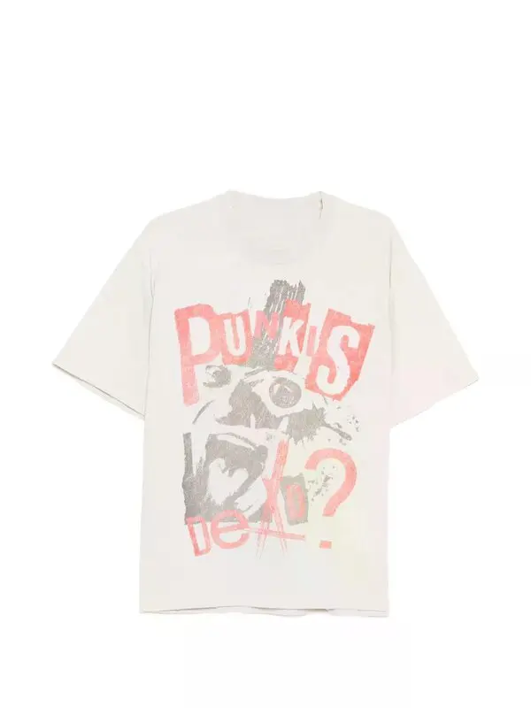 WARMAN Cotton Printed T-shirt