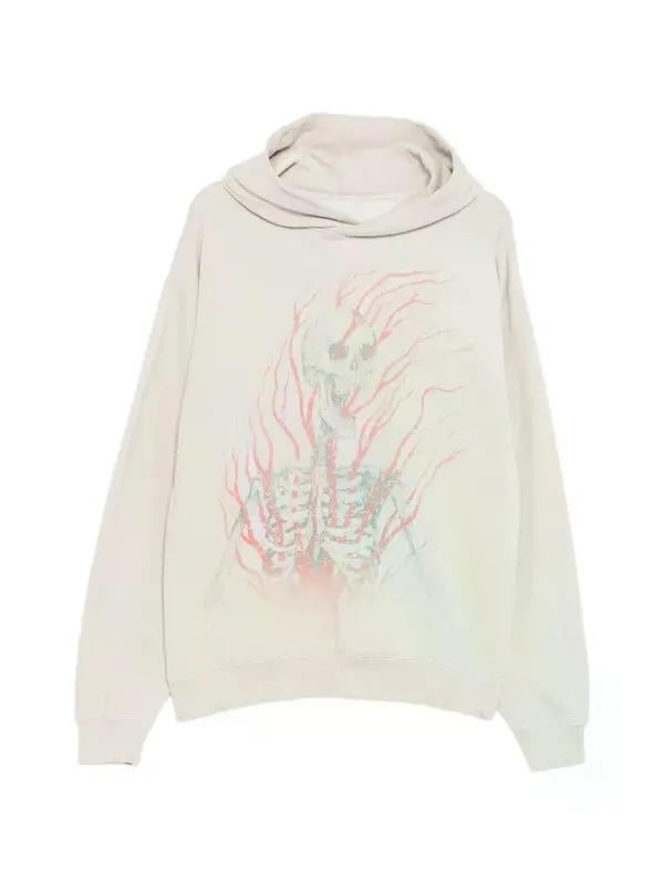WARMAN Graphic Print Hoodie