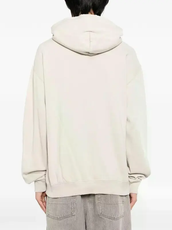 WARMAN Graphic Print Hoodie
