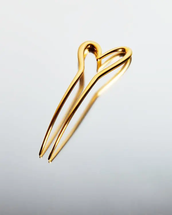 DEBORAH PAGANI X WESTMAN ATELIER Heart Hair Pin - Gold