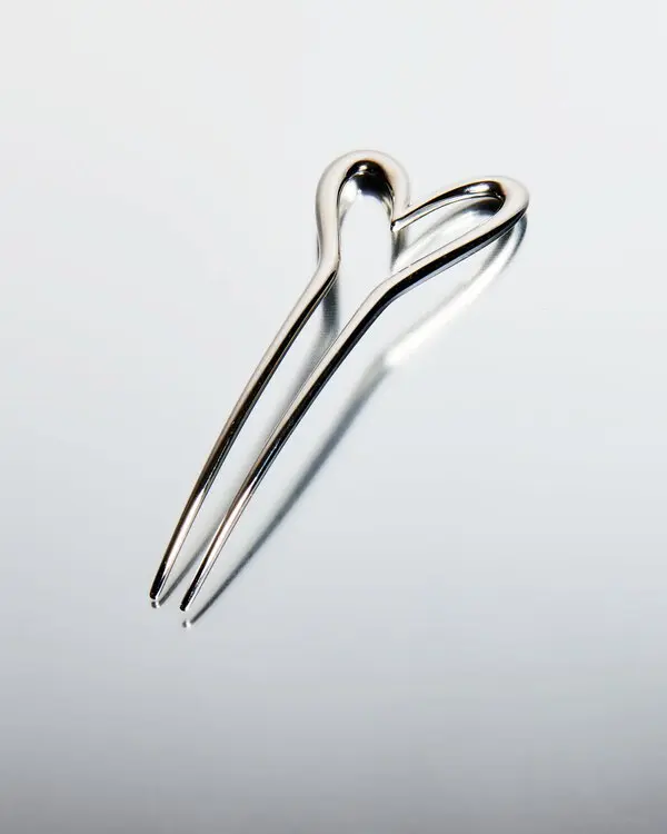 DEBORAH PAGANI X WESTMAN ATELIER Heart Hair Pin - Silver