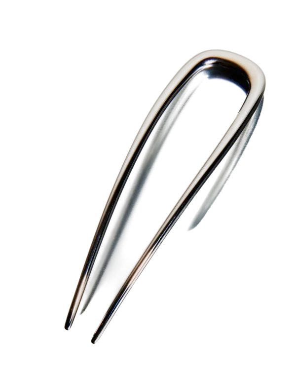 Deborah Pagani Dp Hair Pin - Silver