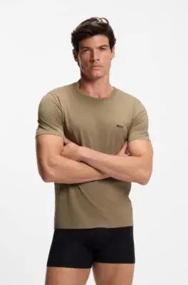 BOSS Three-pack Of Cotton Underwear T-shirts