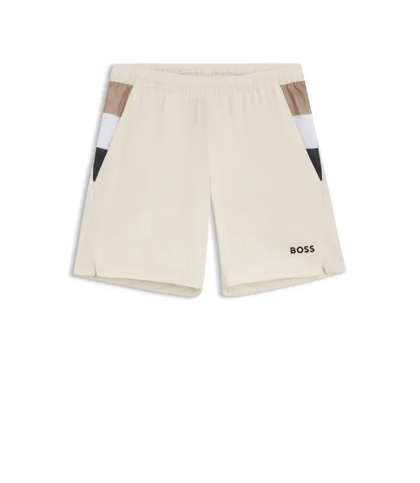 BOSS Active Tennis Shorts - White