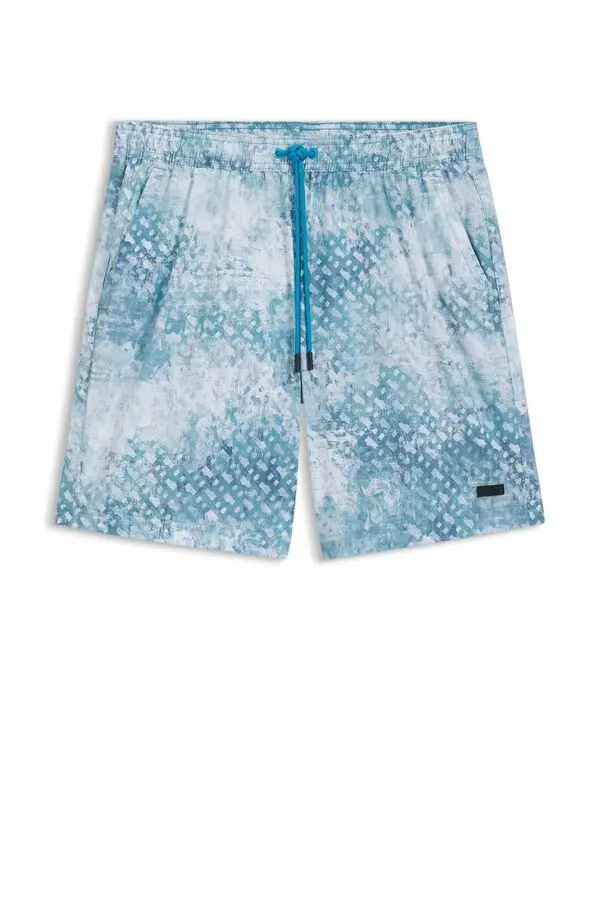 BOSS Swim Shorts With Monogram