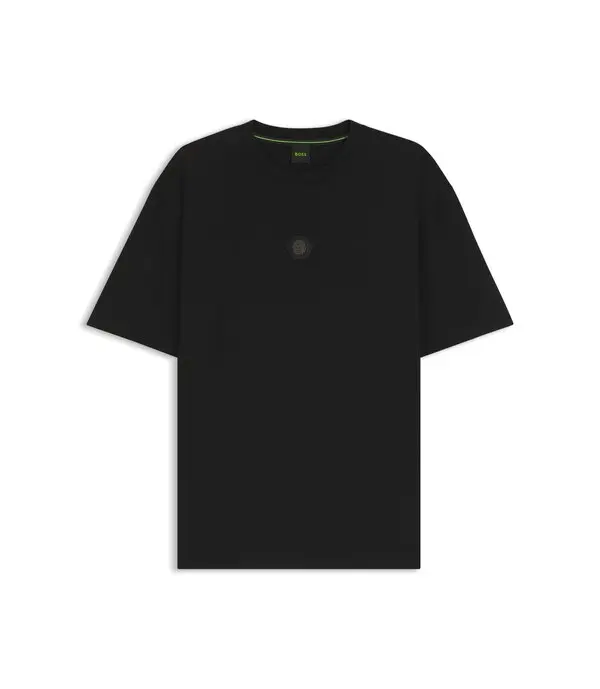 BOSS Cotton-jersey T-shirt With Double B Monogram