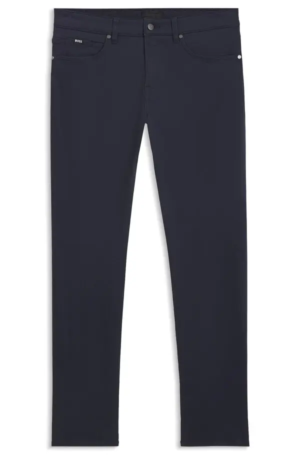 BOSS Delaware Slim-fit Jeans - Dark Blue