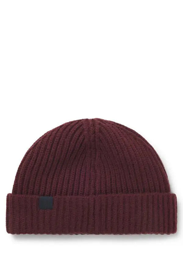 BOSS Beckham X Beanie Hat - Dark Red