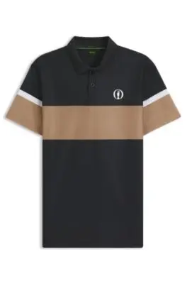 BOSS Paddy Grid-pattern Polo Shirt