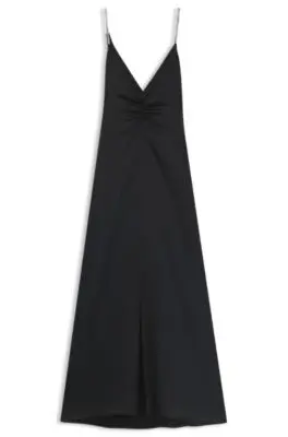 Hugo Maxi Dress With Rhinestone Straps