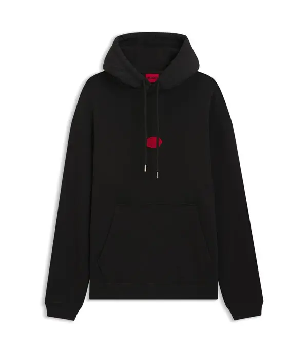 Hugo Cotton-blend Hoodie With Logo
