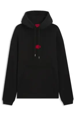 Hugo Cotton-blend Hoodie With Logo