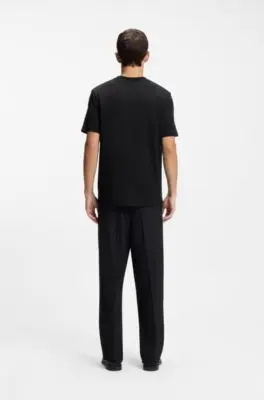 Hugo Dog-artwork T-shirt In Cotton Jersey