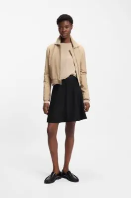 BOSS Mini Straight Fit Skirt
