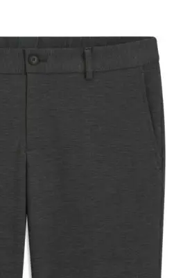 BOSS Slim-fit Performance-stretch Trousers