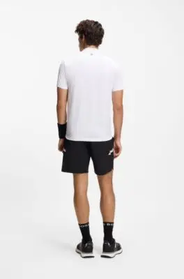 BOSS Polo Shirt With Seamless Bodymapping - White