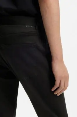 BOSS Delaware Slim-fit Trousers - Black