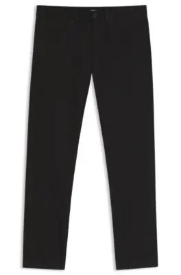 BOSS Delaware Slim-fit Trousers - Black