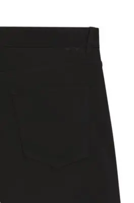 BOSS Delaware Slim-fit Trousers - Black