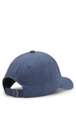 BOSS Cotton-twill Cap With Uv Protection - Light Blue