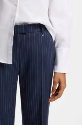 Hugo Slim-fit Pinstripe Trousers