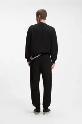 Hugo Tracksuit Bottoms With Gradient Logo Patch