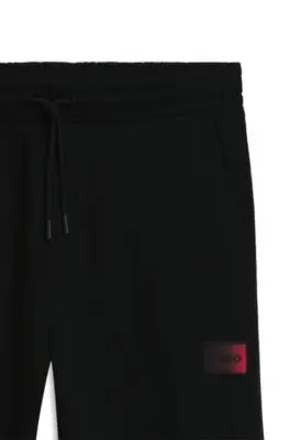 Hugo Tracksuit Bottoms With Gradient Logo Patch