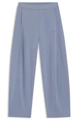 BOSS Logo-embroidered Tracksuit Bottoms - Blue