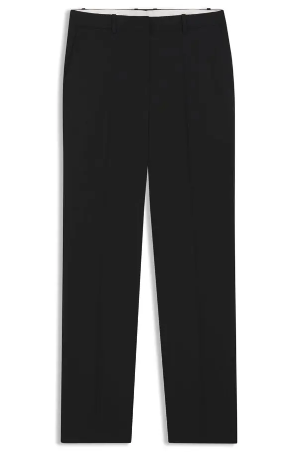 BOSS Straight-leg Trousers - Black
