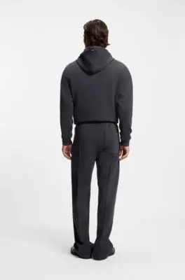 Hugo Pintuck-pleat Relaxed Fit Tracksuit Bottoms - Grey