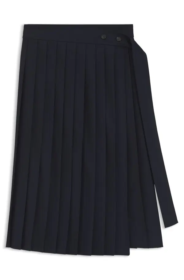 BOSS A-line Pleated Skirt