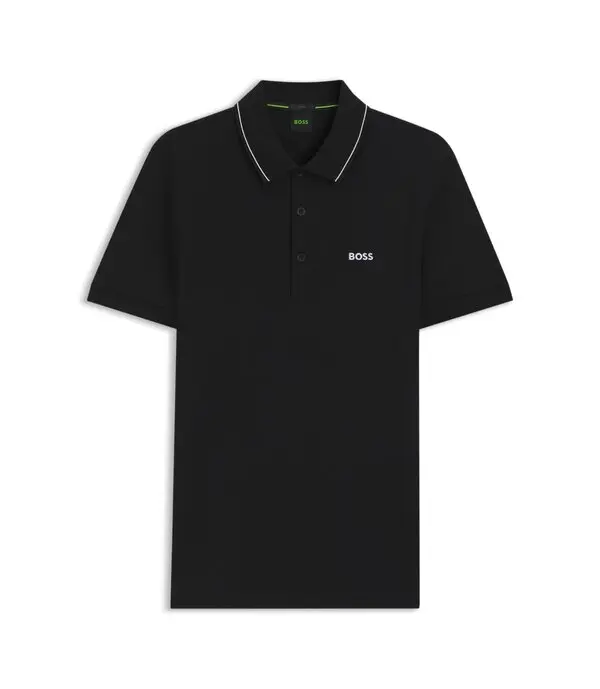 BOSS Slim-fit Cotton Pique Polo Shirt With Logo