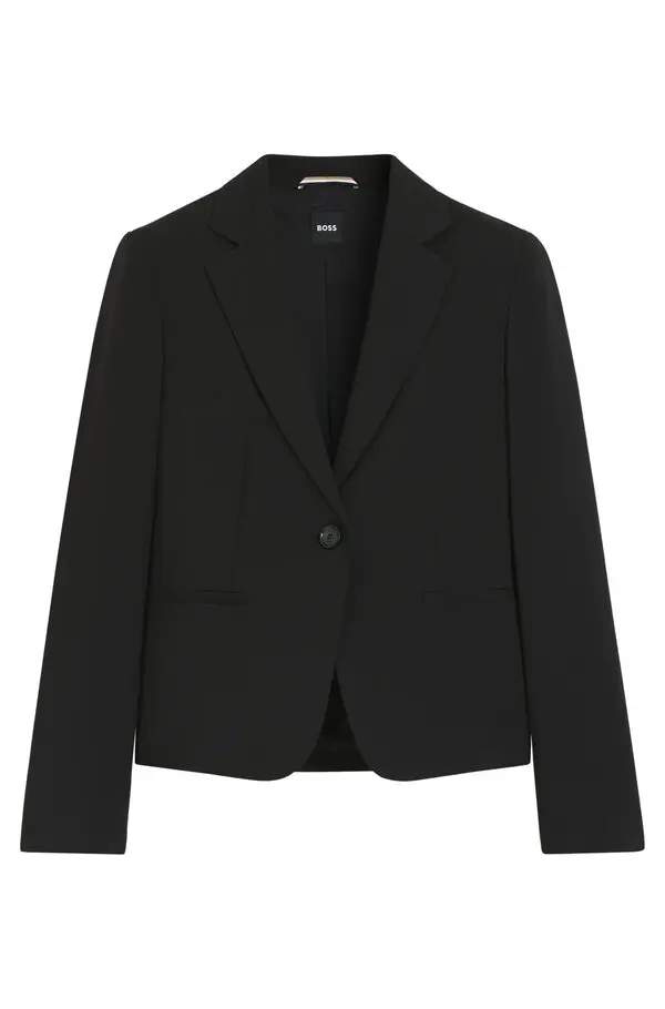 BOSS Regular-fit Virgin Wool Jacket