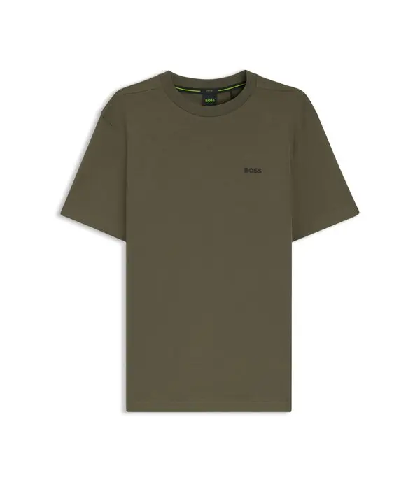 BOSS Stretch-cotton T-shirt - Light Green