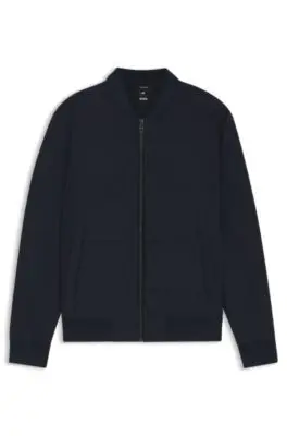 BOSS Zip-up Sweatshirt With Padded Front