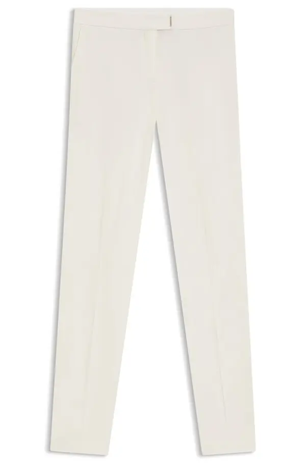 BOSS Slim-fit Trousers - White