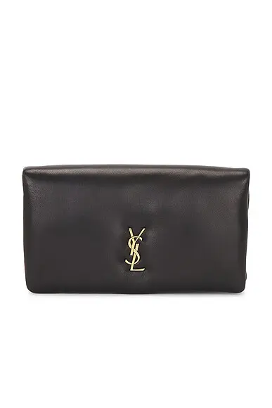 Saint Laurent Calypso Large Bi-fold Wallet