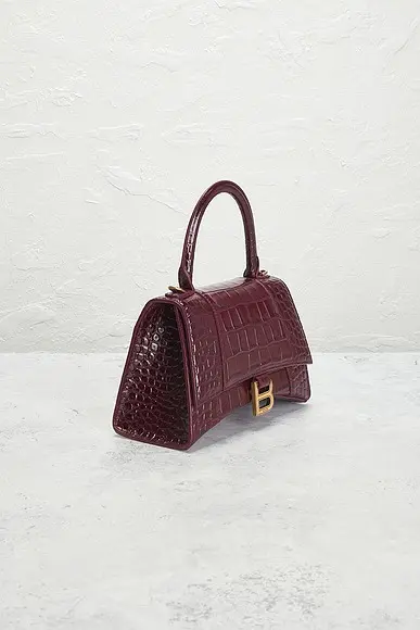 Balenciaga Small Hourglass Top Handle Bag