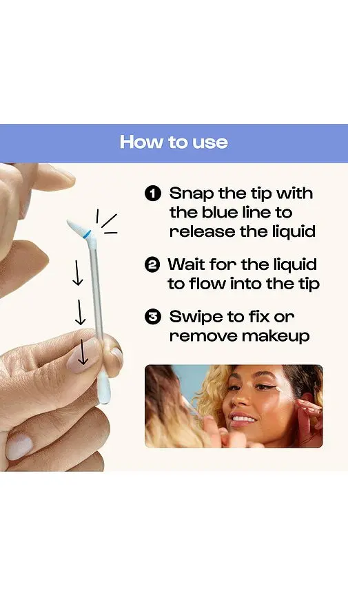 ALLEYOOP Tip-off 1-pack Makeup Removing Swabs